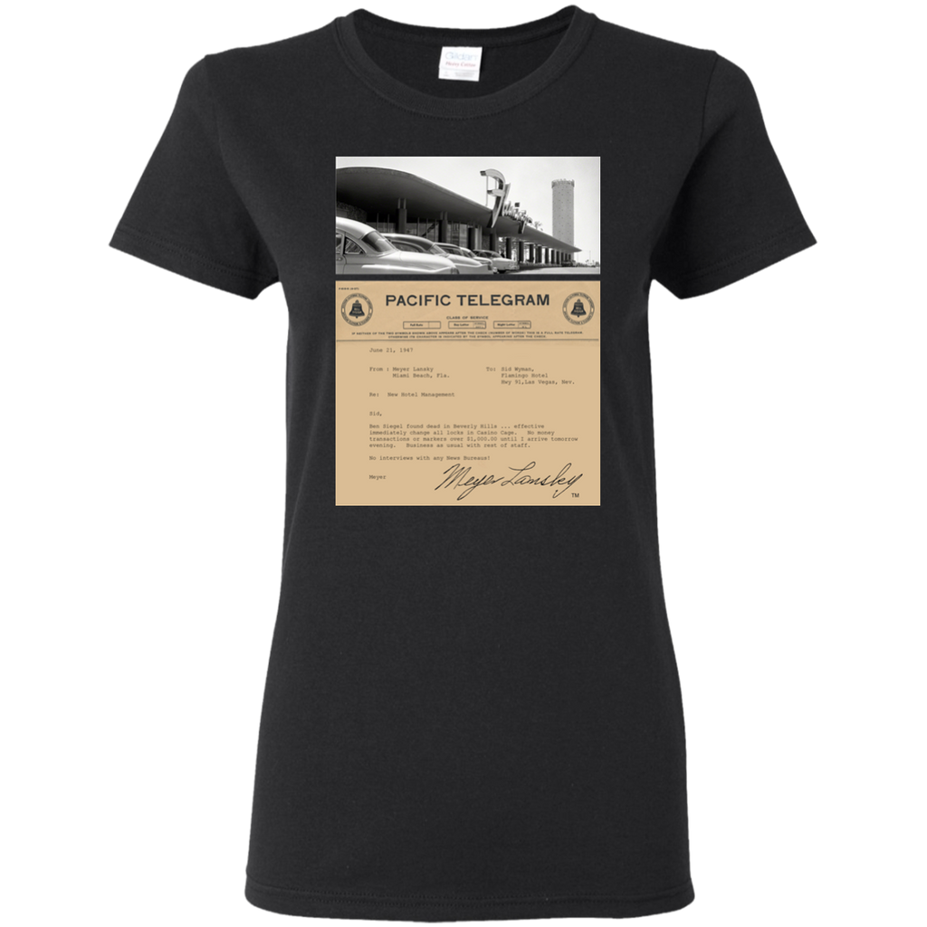 Meyer Lansky TM signature Flamingo Telegram Shirt – shirtlodge.com