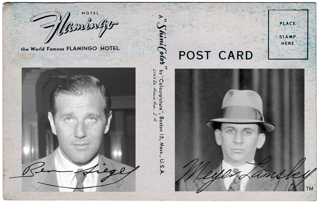 Meyer Lansky TM signature Flamingo Ben & Meyer Mug – shirtlodge.com